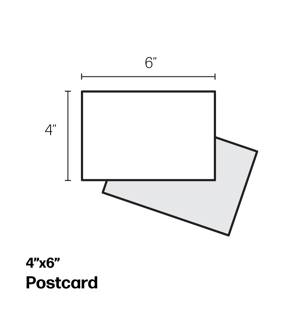 postcard format size